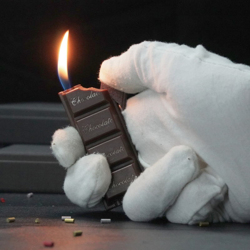 Chocolate Lighter – Powerful Flame